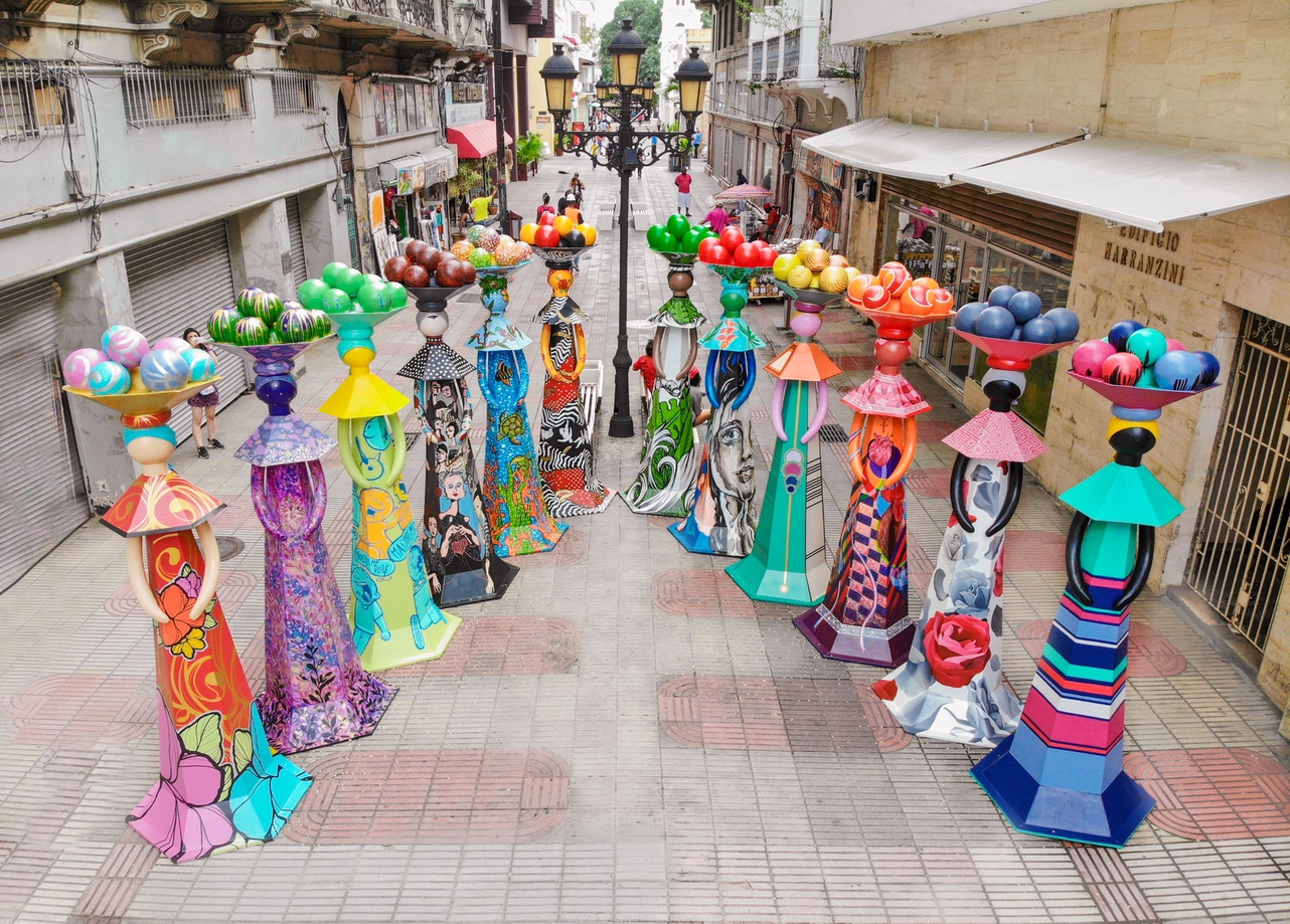 En La Calle El Conde Rinden Tributo Al Arte Y Cultura Dominicana