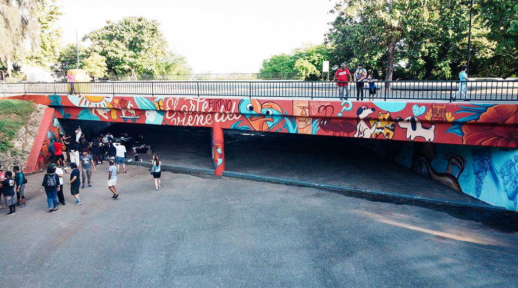Parque Mirador Sur exhibe nuevo mural en honor a Thimo Pimentel ...